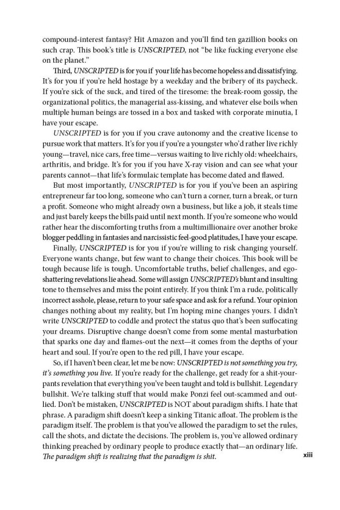 UNSCRIPTED: Life, Liberty, And The Pursuit Of Entrepreneurship | E-booky